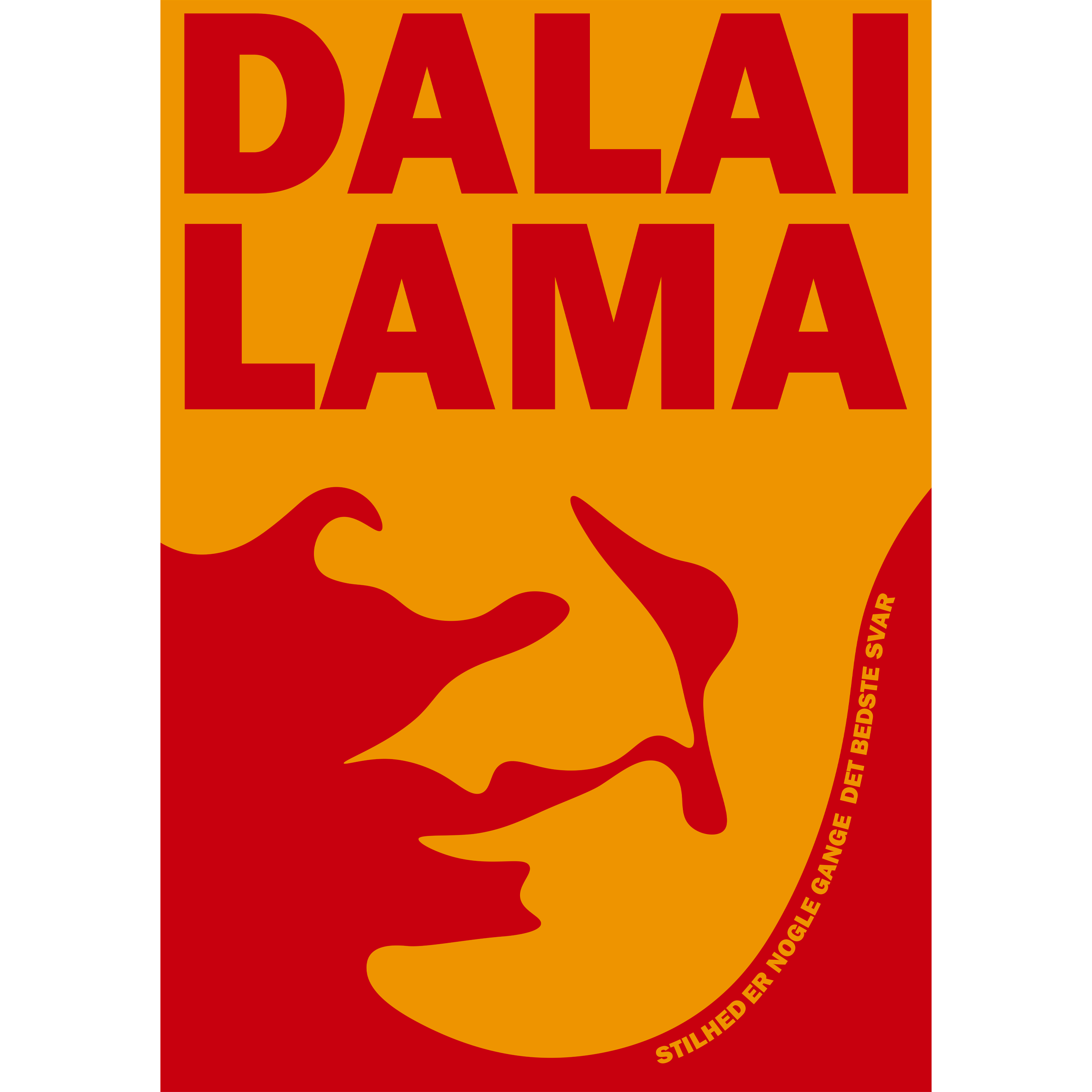 DALAI LAMA - PLAKAT FRA CHUNKEN.DK - ONLINESALG